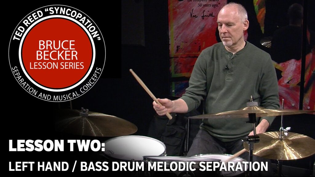 Bruce Becker “Syncopation” Lesson Series 02: LH / BD Melodic Separation ...